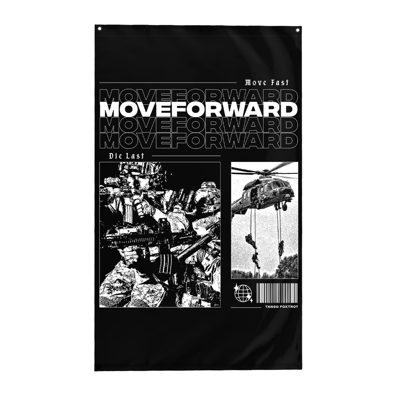 Move Forward - 3x5 Double Sided Flag – Tango Foxtrot Official